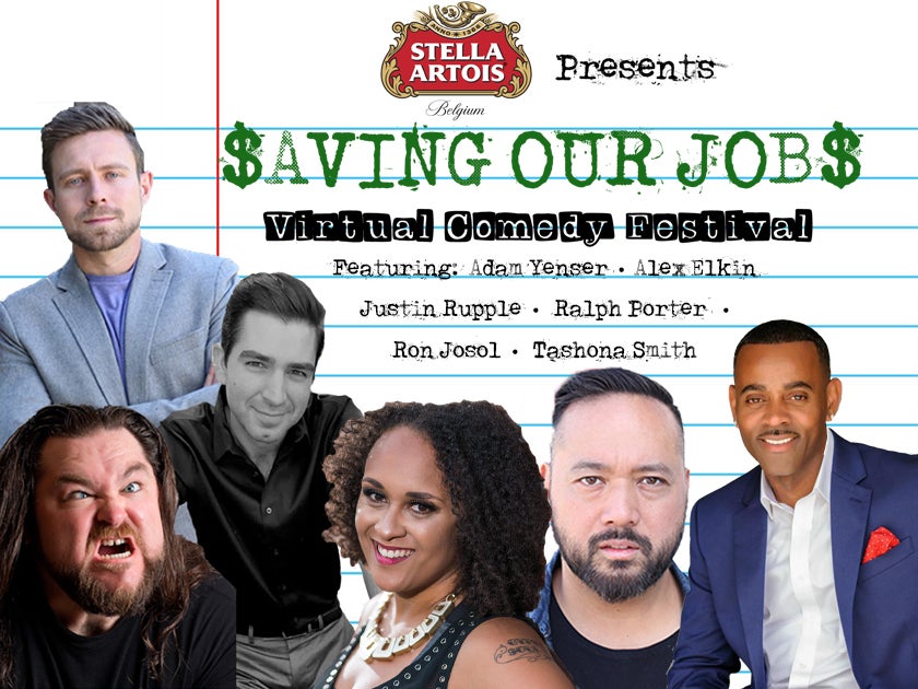 Saving Our Jobs Virtual Comedy Festival | Cable Dahmer Arena
