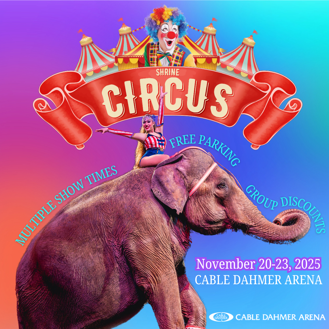 Shrine Circus 2025 | Cable Dahmer Arena